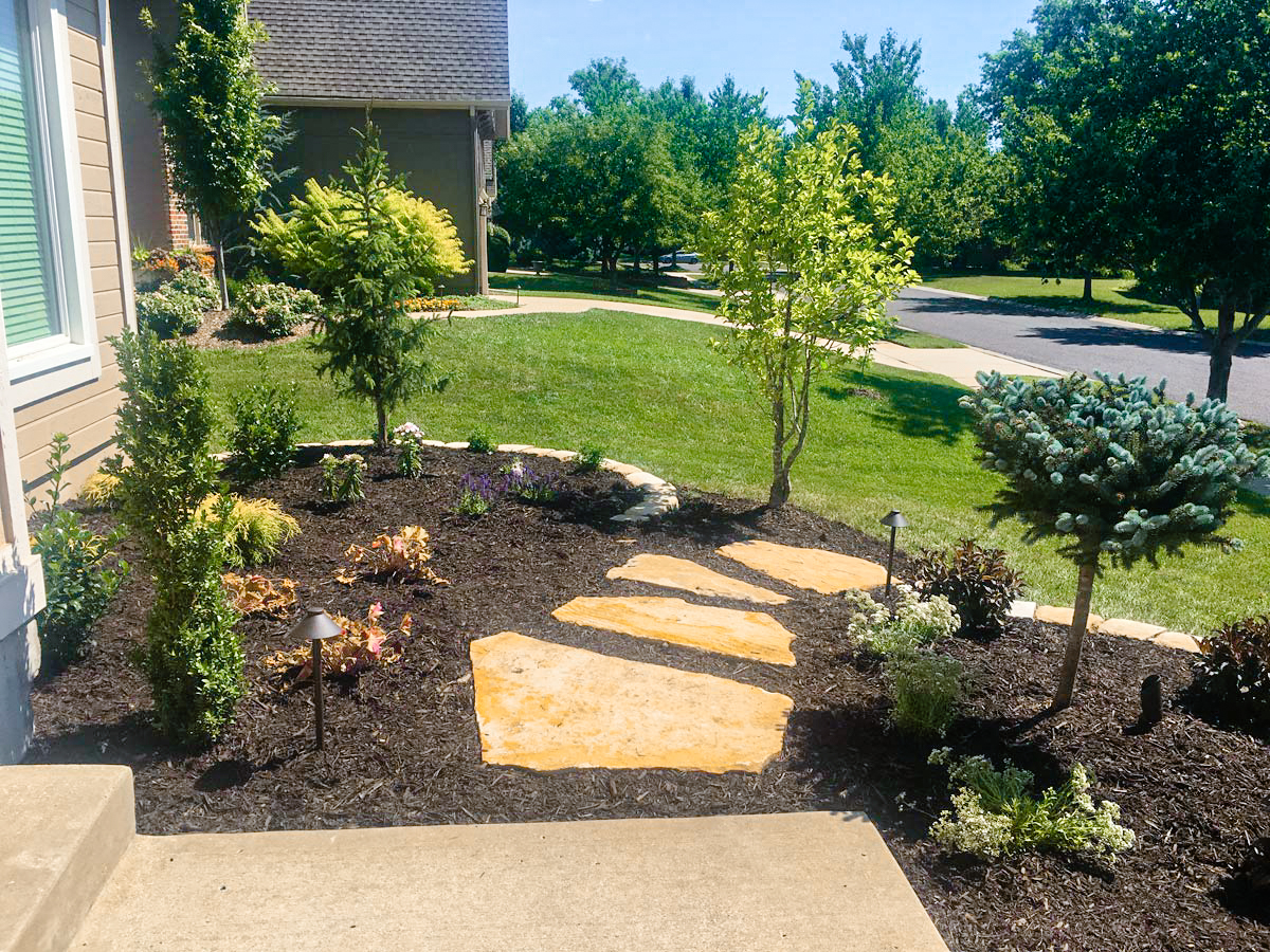 Welcoming Walkway - Royal Creations Architectural Landscaping